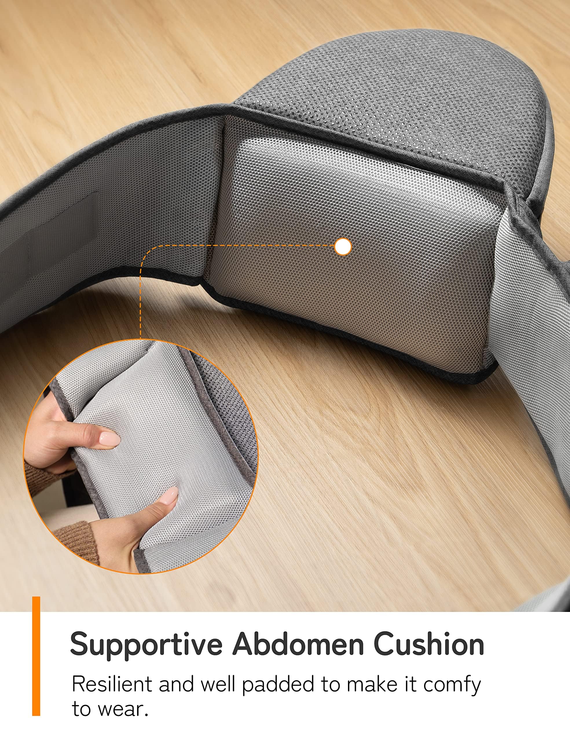 besrey Baby Carrier with Hip Seat Newborn to Toddler, 7-45lb, Summer Mesh Infant Carrier, Baby Body Holder Chest with Back Support, Front Facing Men Kangaroo Holder