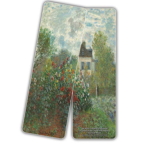 Creanoso Famous Classic Art Series 5 Bookmarks (60-Pack) β Van Gogh, Claude Monet, Auguste Renoir β Classical Art Inspiring Impressions β Great Bookmarker Collection for Men, Women, Teens, Artists