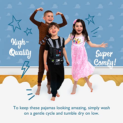 Disney Boys' Toy Story 2-Piece Snug-Fit Cotton Pajamas Set With Book, COUNT ON ME, 2T