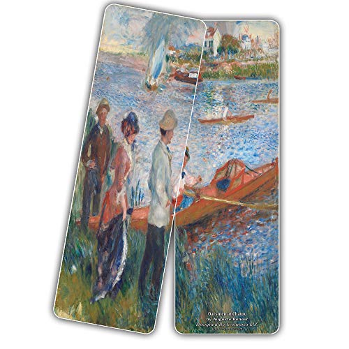Creanoso Famous Classic Art Series 5 Bookmarks (60-Pack) β Van Gogh, Claude Monet, Auguste Renoir β Classical Art Inspiring Impressions β Great Bookmarker Collection for Men, Women, Teens, Artists