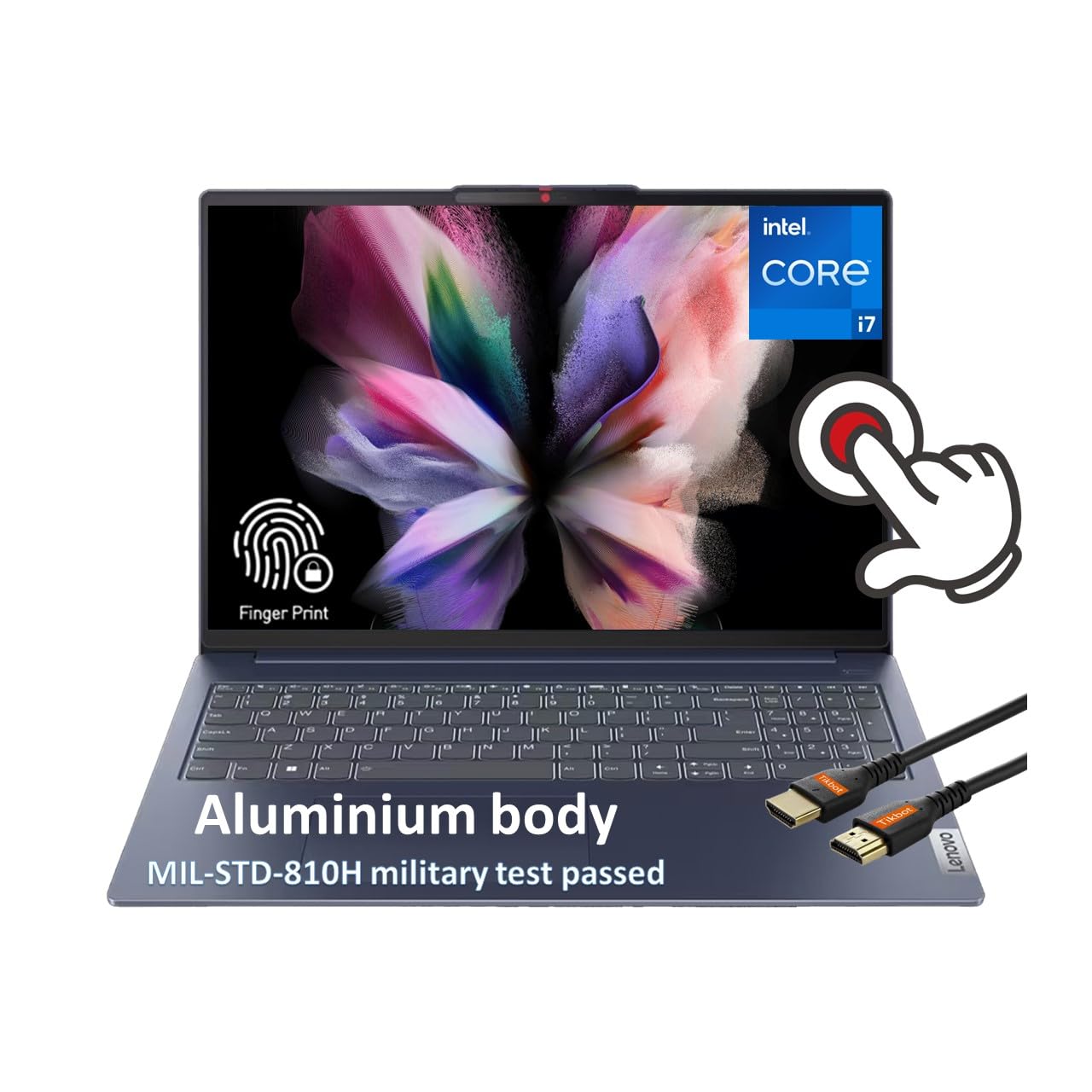 Lenovo 2023 IdeaPad Slim 5i 16" Touchscreen Laptop - 13th Gen Intel Core i7-1355U - WUXGA - 1920 x 1200 Touch Display - Windows 11 w/HDMI (16GB RAM | 2TB PCIe SSD)