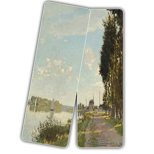 Creanoso Famous Classic Art Series 5 Bookmarks (60-Pack) β Van Gogh, Claude Monet, Auguste Renoir β Classical Art Inspiring Impressions β Great Bookmarker Collection for Men, Women, Teens, Artists