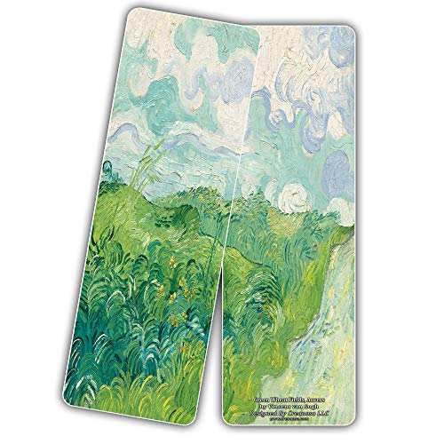 Creanoso Famous Classic Art Series 5 Bookmarks (60-Pack) β Van Gogh, Claude Monet, Auguste Renoir β Classical Art Inspiring Impressions β Great Bookmarker Collection for Men, Women, Teens, Artists