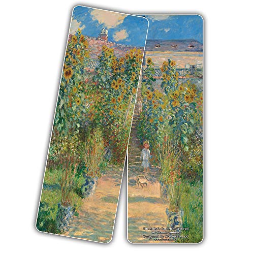 Creanoso Famous Classic Art Series 5 Bookmarks (60-Pack) β Van Gogh, Claude Monet, Auguste Renoir β Classical Art Inspiring Impressions β Great Bookmarker Collection for Men, Women, Teens, Artists