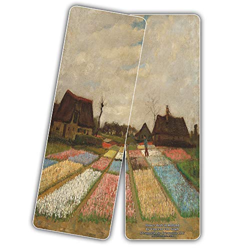 Creanoso Famous Classic Art Series 5 Bookmarks (60-Pack) β Van Gogh, Claude Monet, Auguste Renoir β Classical Art Inspiring Impressions β Great Bookmarker Collection for Men, Women, Teens, Artists