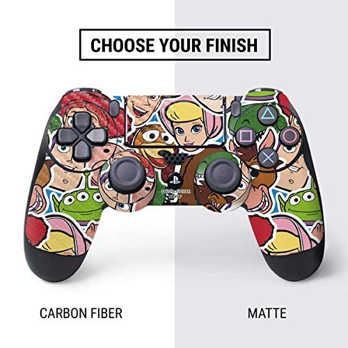Skinit Decal Gaming Skin Compatible with PS4 Controller - Officially Licensed Disney Toy Story Collages Portrait Design