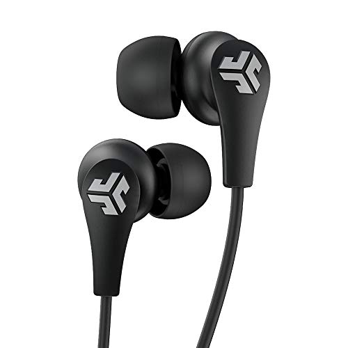 JLab JBuds Pro Bluetooth Wireless Signature Earbuds | Titanium 10mm Drivers | 6-Hour Battery Life | Music Controls | Noise Isolation | Bluetooth 4.1 Extra Gel Tips and Cush Fins | Black