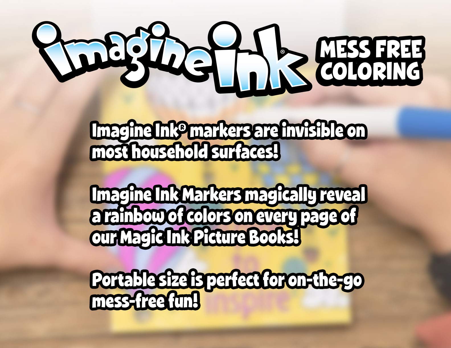 Bendon Moana Imagine Ink | Moana Coloring Book with Mess Free Marker | Moana Activity Book (Moana 1)