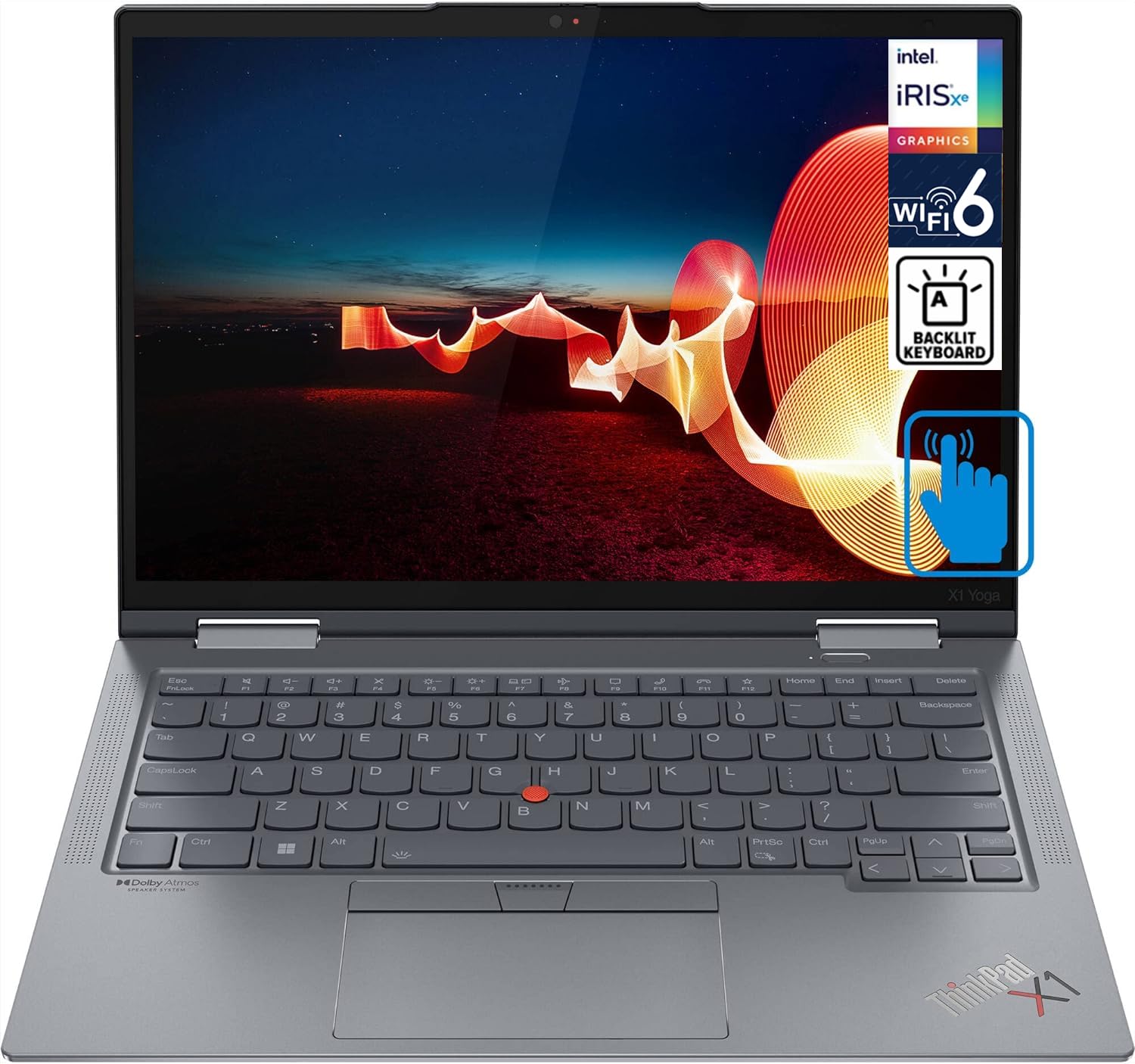 Lenovo ThinkPad X1 Yoga Gen 6 14" FHD+ IPS, Touchscreen, 500 Nits, 2-in-1 Laptop (Intel i7-1165G7, 16GB RAM, 2TB PCIe SSD, Backlit KYB, Fingerprint, 2 Thunderbolt 4, Active Pen, Win11P) w/DKZ Hub