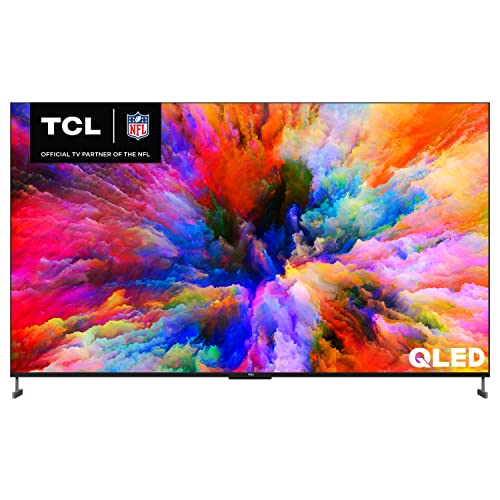 TCL 98" Class XL Collection 4K UHD QLED Dolby Vision HDR Smart Google TV – 98R754,Black