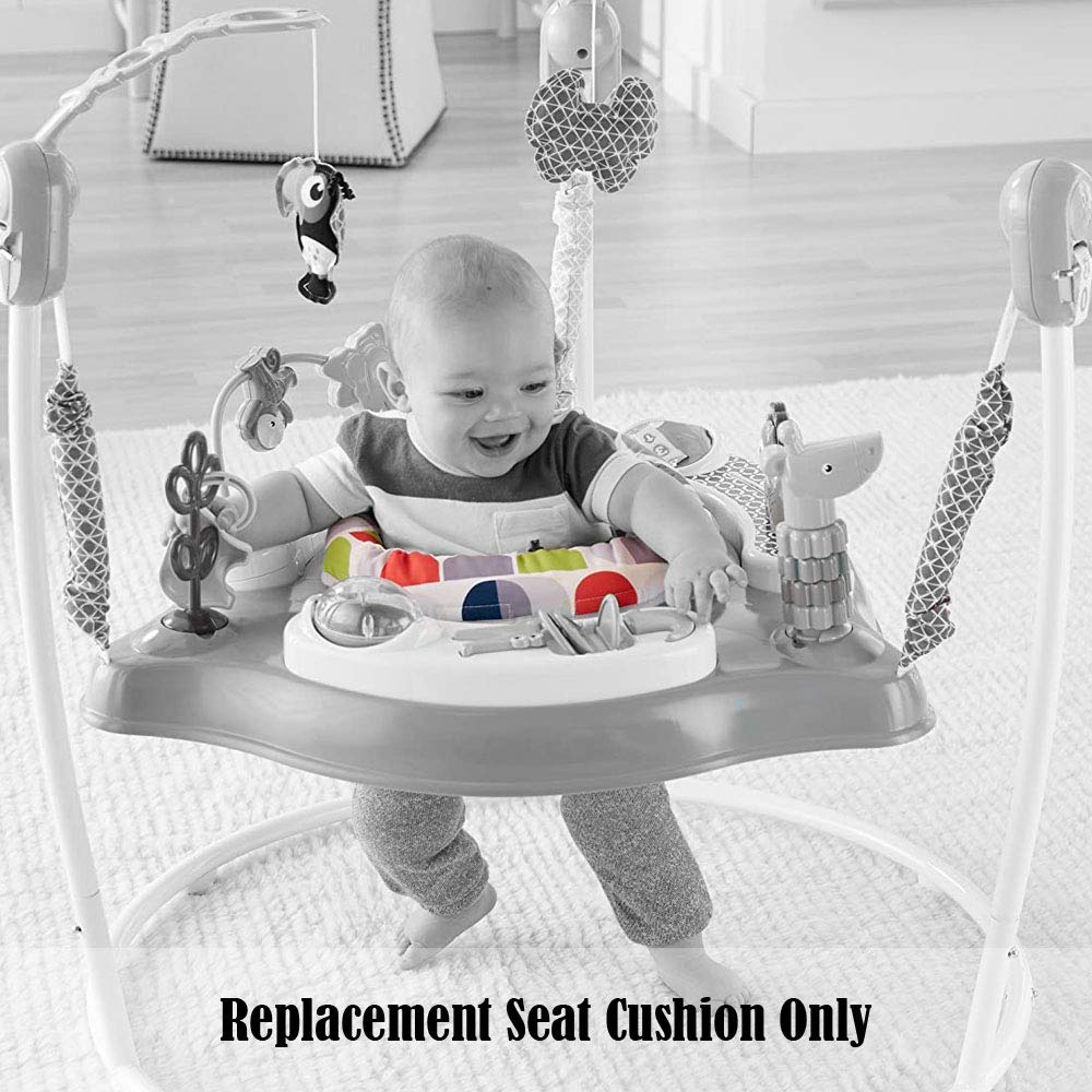 Replacement Pad for Fisher-Price Jumperoo - FVC13 ~ Color Climbers Print ~ Replacement Seat Cushion