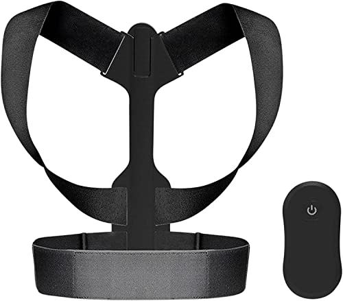 Bzdzmqm Intelligent Posture Corrector - Posture Trainer for Kids Men Women, with Chip Smart Sensor Vibration Reminder, Back Support Back Straightener Shoulder Strap Posture Trainer Gifts
