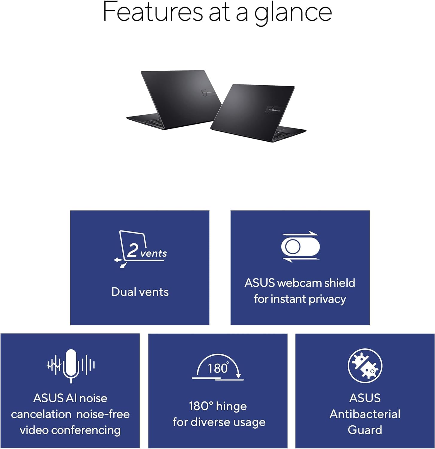 ASUS 2023 Newest Vivobook 16 Laptop, 16” WUXGA (1920x1200) 16:10 Laptop, Intel Core i5-1235U CPU, 16GB RAM, 512GB SSD, Intel UHD Graphics, Wi-Fi, Business & Student, Windows 11 Home, Indie Black