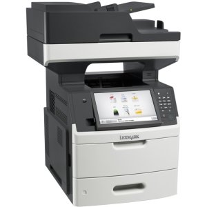 Lexmark MX711DE Laser Multifunction Printer - Monochrome - Plain Paper Print - Desktop 24TT304 (Renewed)