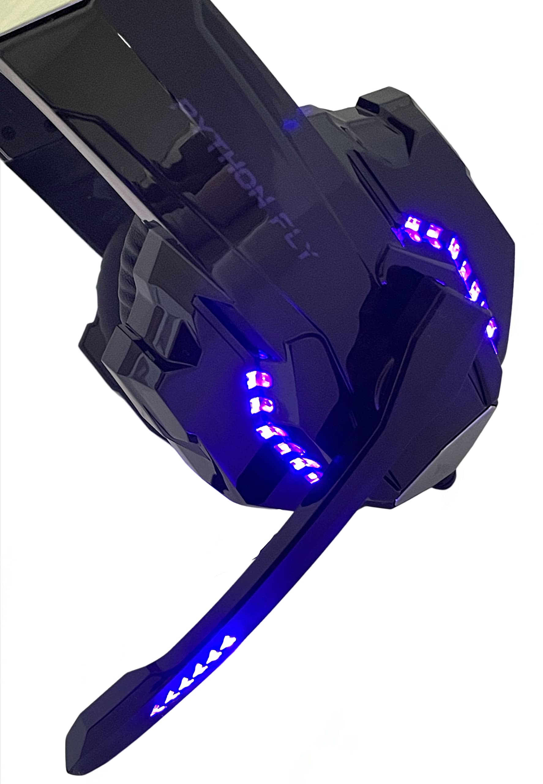 Nxt Level G9000 Pro 7.1 Stereo Surround Sound Lightweight Gaming Headset Noise Cancelling Microphone RGB LED Light Up Headphones Soft Over Ear Memory Pads for PS4 PS5 PC Xbox ONE Switch PC Laptop Mac…