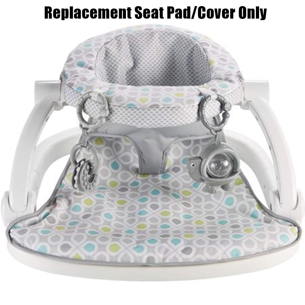 Replacement Seat Pad/Cover for Fisher-Price Sit-Me-Up Floor Seat - FLD88 ~ Honeydew Drop