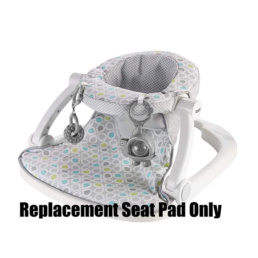 Replacement Seat Pad/Cover for Fisher-Price Sit-Me-Up Floor Seat - FLD88 ~ Honeydew Drop