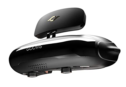 GOOVIS Pro AMOLED Display Head-Mounted Display Blu-Ray 2D / 3D Glasses for Netflix Prime Video Hulu Apple TV+ YouTube Video Movies Compatible with PS5 and Any Other Gaming Consoles HDMI connectable