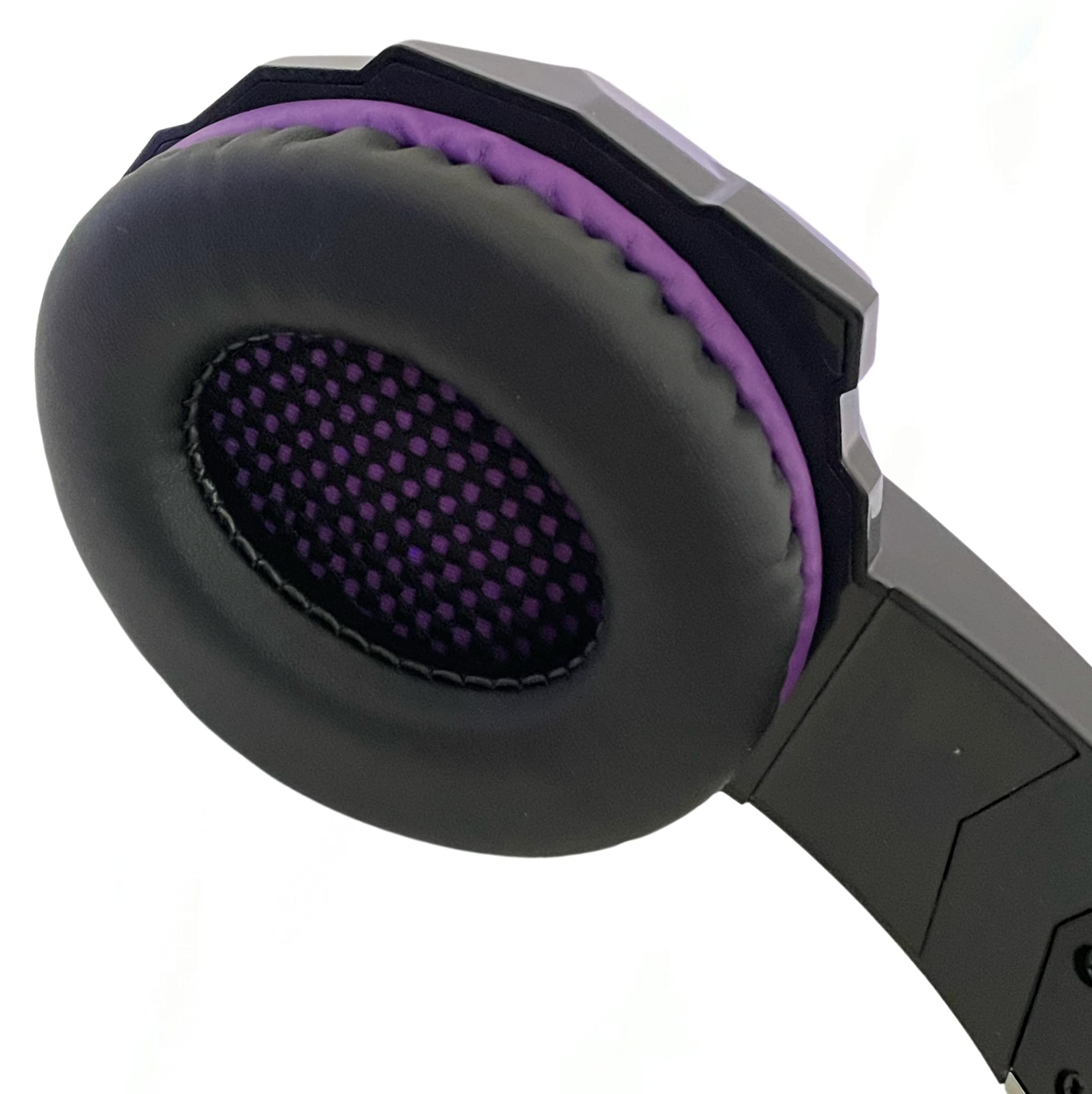Nxt Level G9000 Pro 7.1 Stereo Surround Sound Lightweight Gaming Headset Noise Cancelling Microphone RGB LED Light Up Headphones Soft Over Ear Memory Pads for PS4 PS5 PC Xbox ONE Switch PC Laptop Mac…