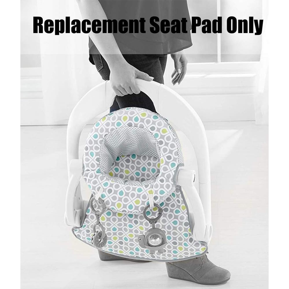 Replacement Seat Pad/Cover for Fisher-Price Sit-Me-Up Floor Seat - FLD88 ~ Honeydew Drop