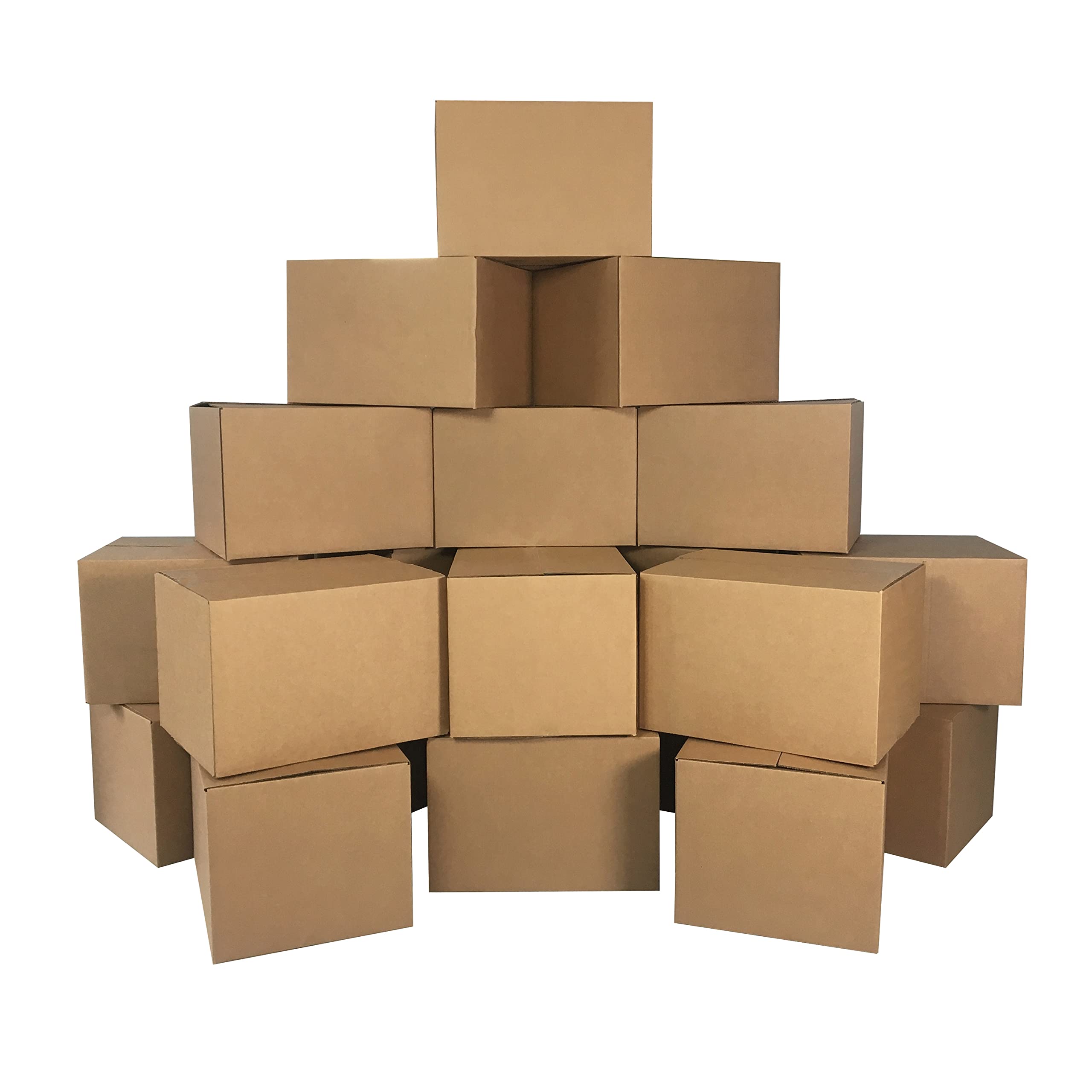 uBoxes Medium Moving Boxes 18"x14"x12" (Medium Boxes - Pack of 20)
