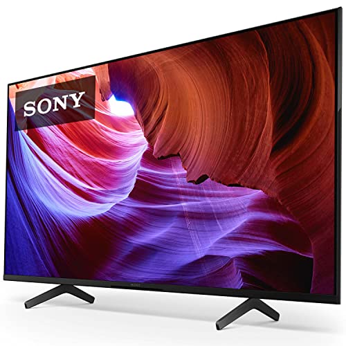 Sony KD50X85K 50 inch X85K 4K HDR LED TV with Smart Google TV 2022 Model (Renewed) Bundle with 2 YR CPS Enhanced Protection Pack