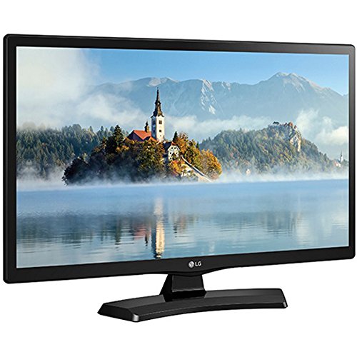 LG 24" Class 23.6" Diag HD 720p LED TV (24LJ4540) with 2X 6ft High Speed HDMI Cable, Screen Cleaner for LED TVs & Stanley 6-Outlet Surge Adapter with Night Light