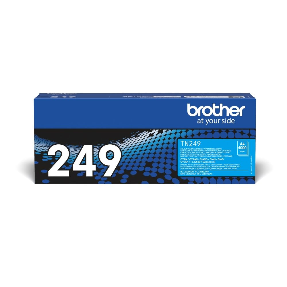 Brother Original TN-249C Toner Cartridge Cyan