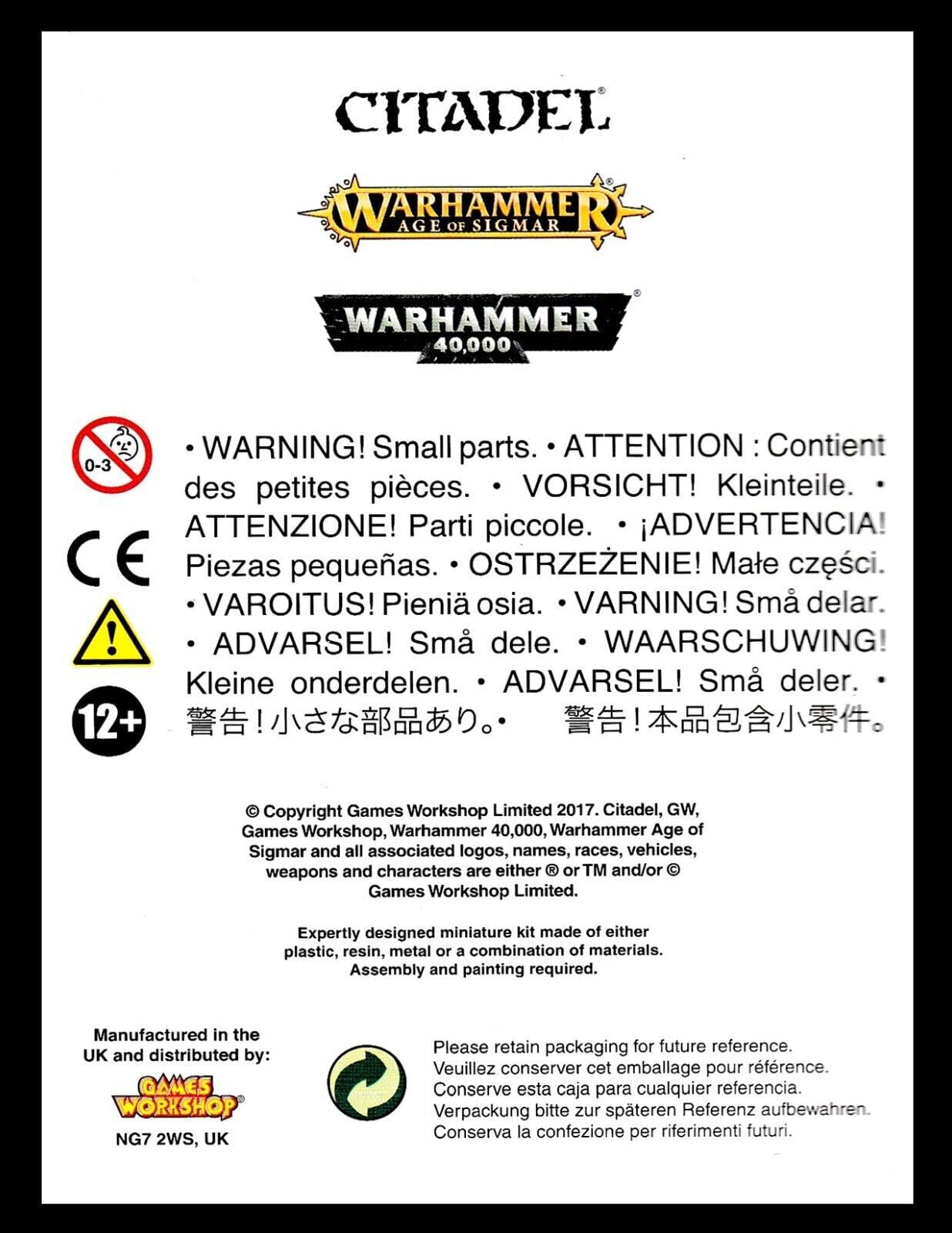 Games Workshop Warhammer AoS & 40k - Daemons of Slaanesh Fiends