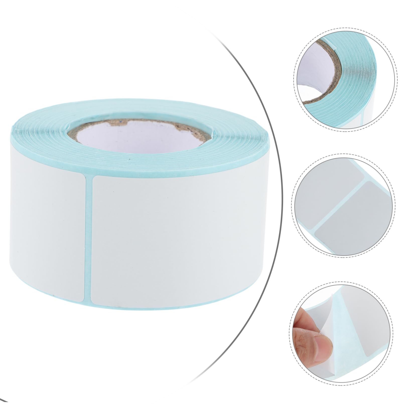 STOBOK Barcode Printing Paper Blank Labels Kitchen Label Printer Thermal Labels Removable Labels Chest of Drawers Day Dot Expiration Labels Barcode Sticker Heat Sensitive Stickers