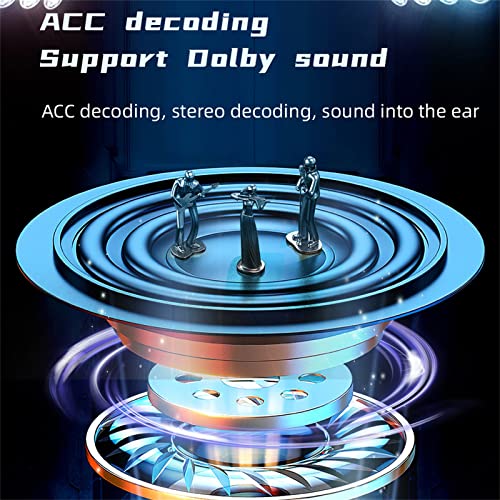pstuiky Auto Pairing WirelessâEarbuds Bluetooth 5.1 in Ear Light-Weight Headphones Built-in Microphone HiFi Immersive Premium Stereo Sound with Charging Case Sports Games Headset