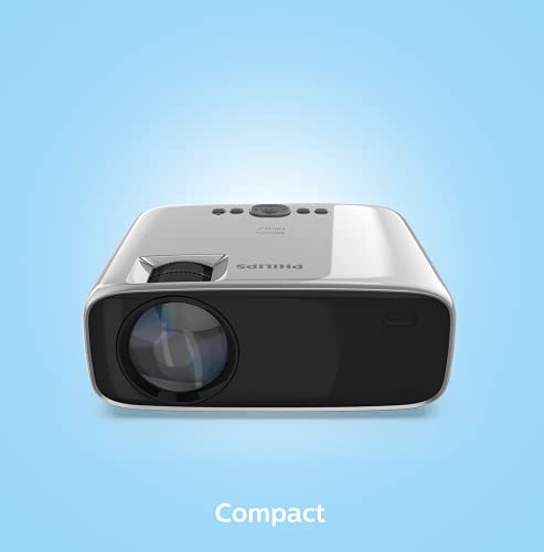 Philips NeoPix Ultra 2+, True Full HD Projector with Android TV Dongle, Chromecast Built-in, HDMI