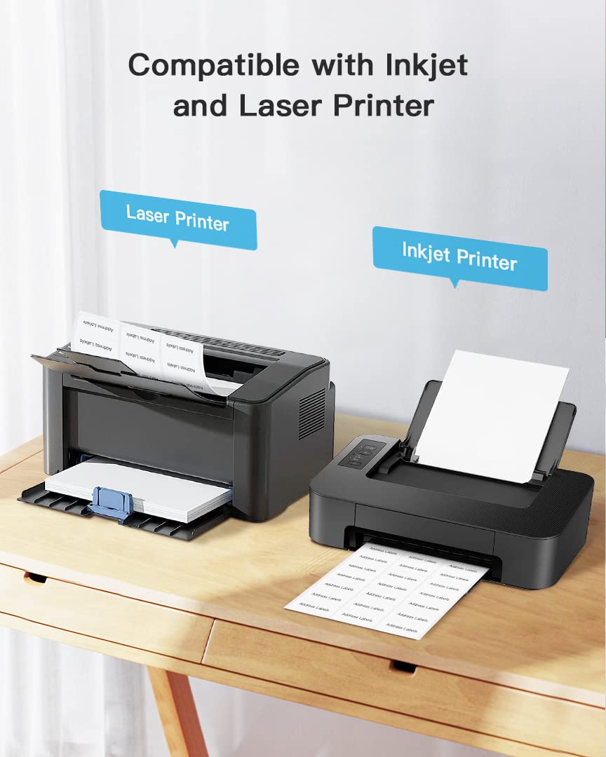 Shipping Address Labels, TRUNIUM 1" x 2-5/8" Address Labels for Laser & Inkjet Printers (23 Sheets, 690 Labels)