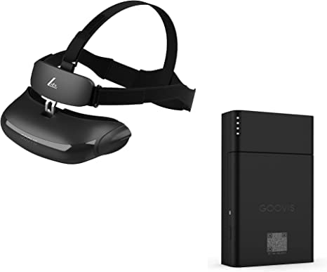 GOOVIS Lite with Wireless Cast- Personal 3D Cinema Headsets OLED Display Movies Goggles Glasses