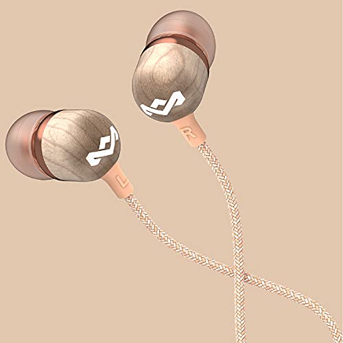 House of Marley Smile Jamaica Wired Noise Isolating Headphones with Microphone (Copper)