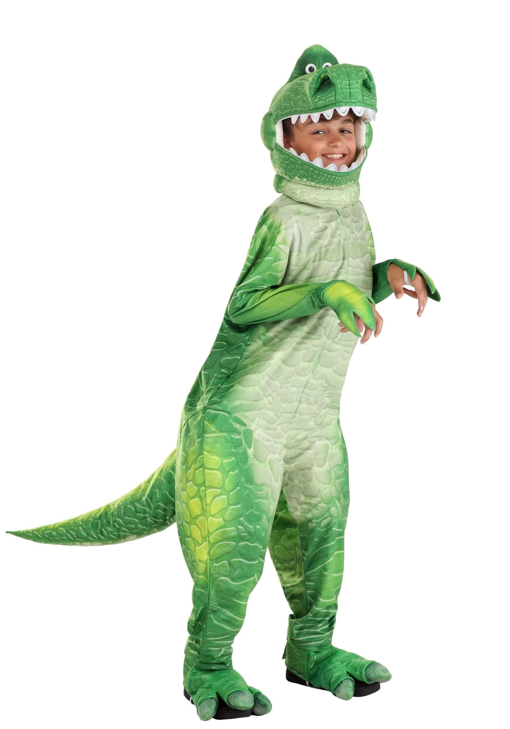 Fun Costumes Kid's Deluxe Toy Story Rex Costume - M