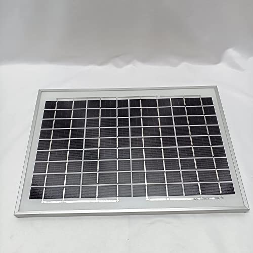 DailySolar Solar panels for the production of electricity,10W 18V Solar Panel High Efficiency Module Power for Battery, Boat, Gate Opener, Chicken Coop, Off-Grid Applications.