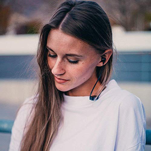 Wicked Audio Omen Wireless β Bluetooth Earbuds with Microphone and Track Control β Wireless Earbuds, Noise Isolating, in Ear Headphones β Black