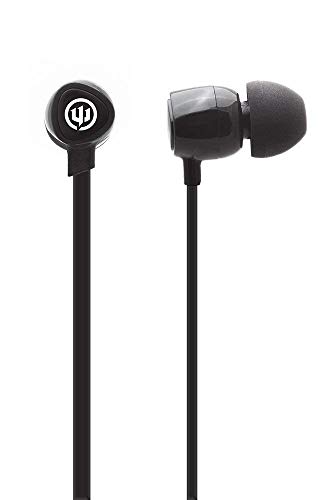 Wicked Audio Omen Wireless β Bluetooth Earbuds with Microphone and Track Control β Wireless Earbuds, Noise Isolating, in Ear Headphones β Black