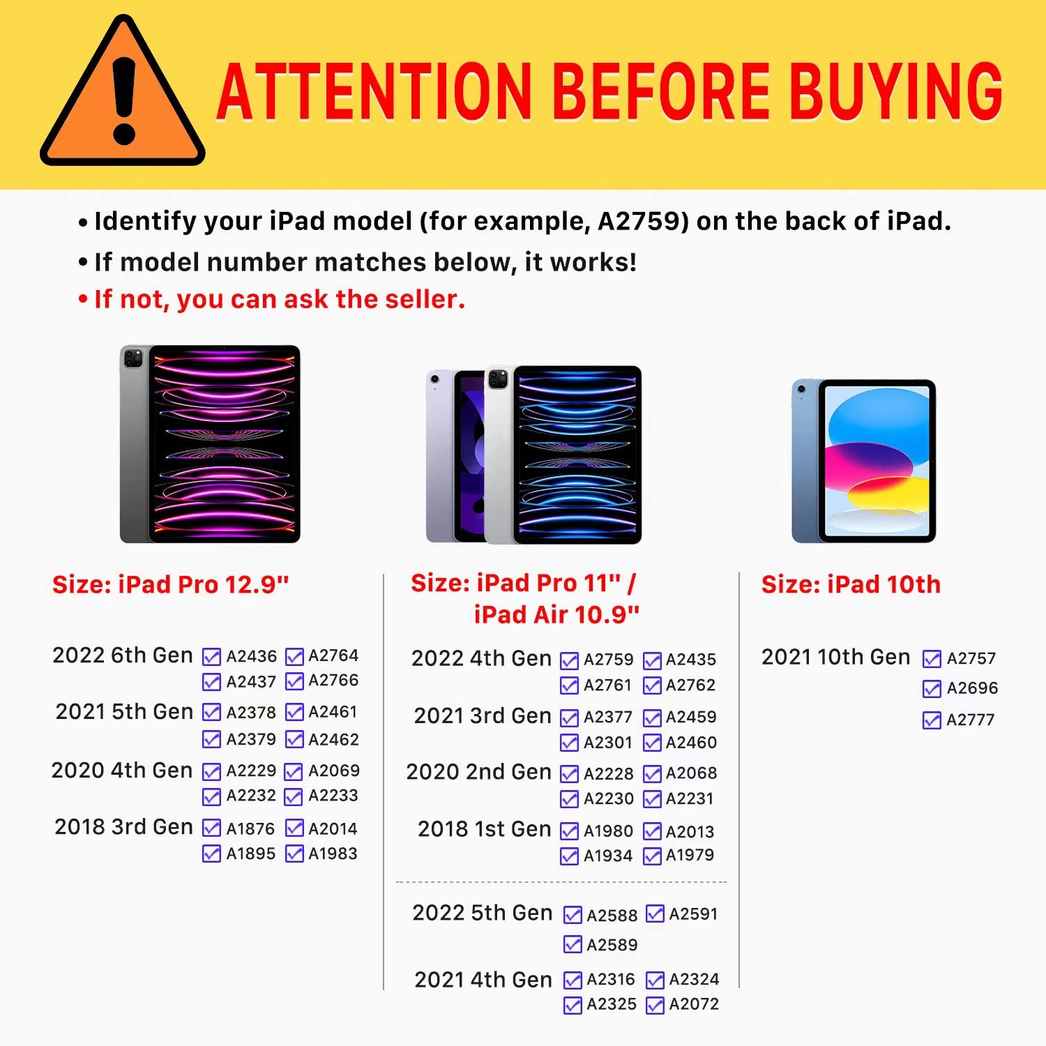 INVZI MagFree Pro Magnetic iPad Stand, Adjustable Rotatable Floating Magnetic iPad Pro Stand Holder for iPad Air 11" M2 (2024), iPad Pro 11 Inch 1st/2nd/3rd/4th Gens, iPad Air 4th, 5th