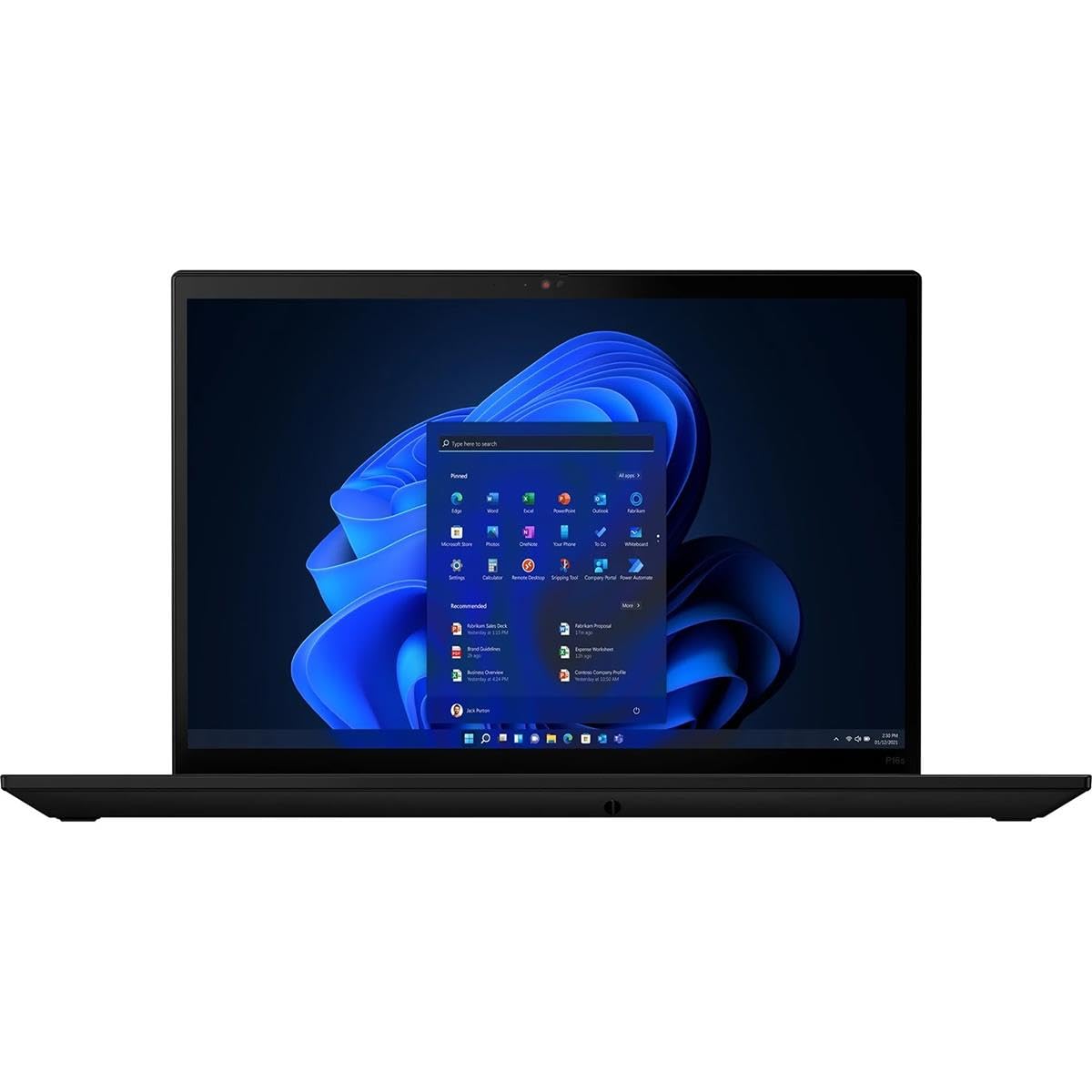 Lenovo ThinkPad P16s Gen 2 16" WUXGA Mobile Workstation, AMD Ryzen 7 PRO 7840U 3.3GHz, 32GB RAM, 1TB SSD, Windows 11 Pro, Villi Black