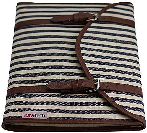 Navitech Canvas Folio Case Compatible with HP ENVY 14-eb0013na WUXGA Touchscreen 14" Laptop