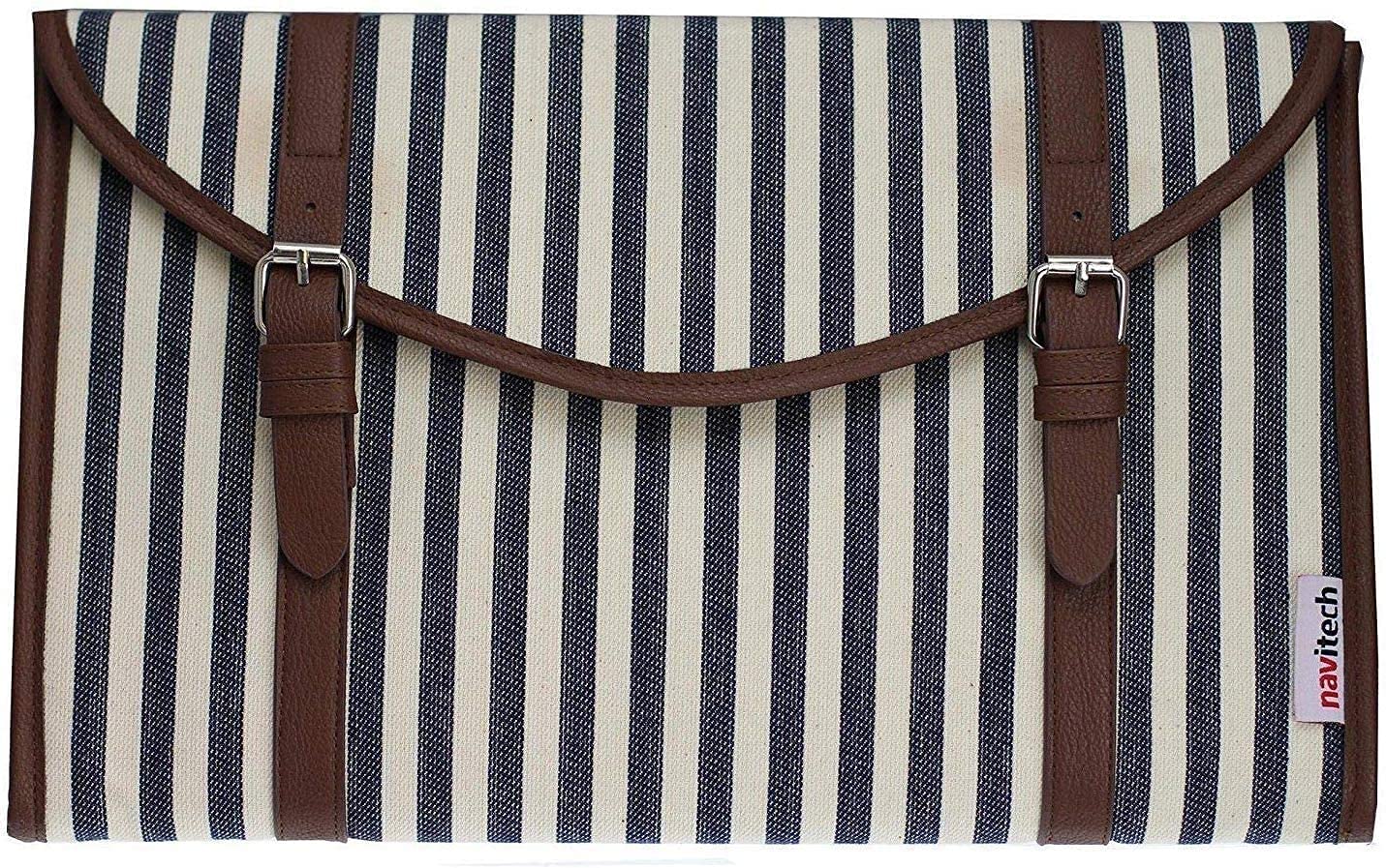 Navitech Canvas Folio Case Compatible with HP ENVY 14-eb0013na WUXGA Touchscreen 14" Laptop