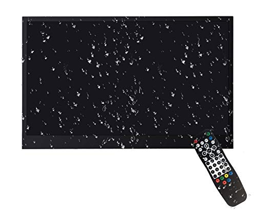 elecsung 27 inch Smart Black TV for Bathroom IP66 Waterproof Android 11.0 System with Integrated HDTV(ATSC) Tuner and Built-in Wi-Fi&Bluetooth