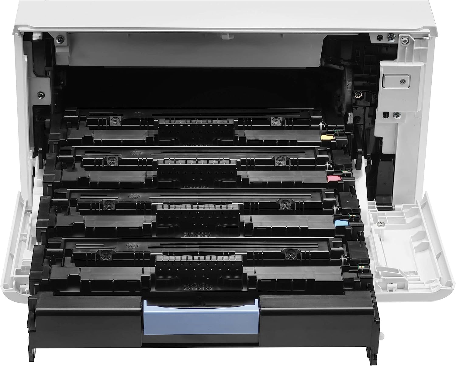 HP Color Laserjet Pro M454dn Single-Function Wired Laser Printer, Print only - Auto Duplex Printing, 8.5 x 14, 2-line Backlit LCD Display, 28 ppm, 600 x 600 dpi, USB, Ethernet, Cbmou Printer Cable
