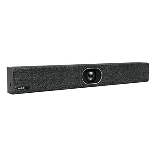 TWA Yealink Bundle of A20-020-TEAMS Zoom Collaboration bar with CTP18 Touch Panel with Microfiber Cloth Works with Zoom, RingCentral, Vonage, Teams Connects to PC, Mac, Cellphones and Softphones