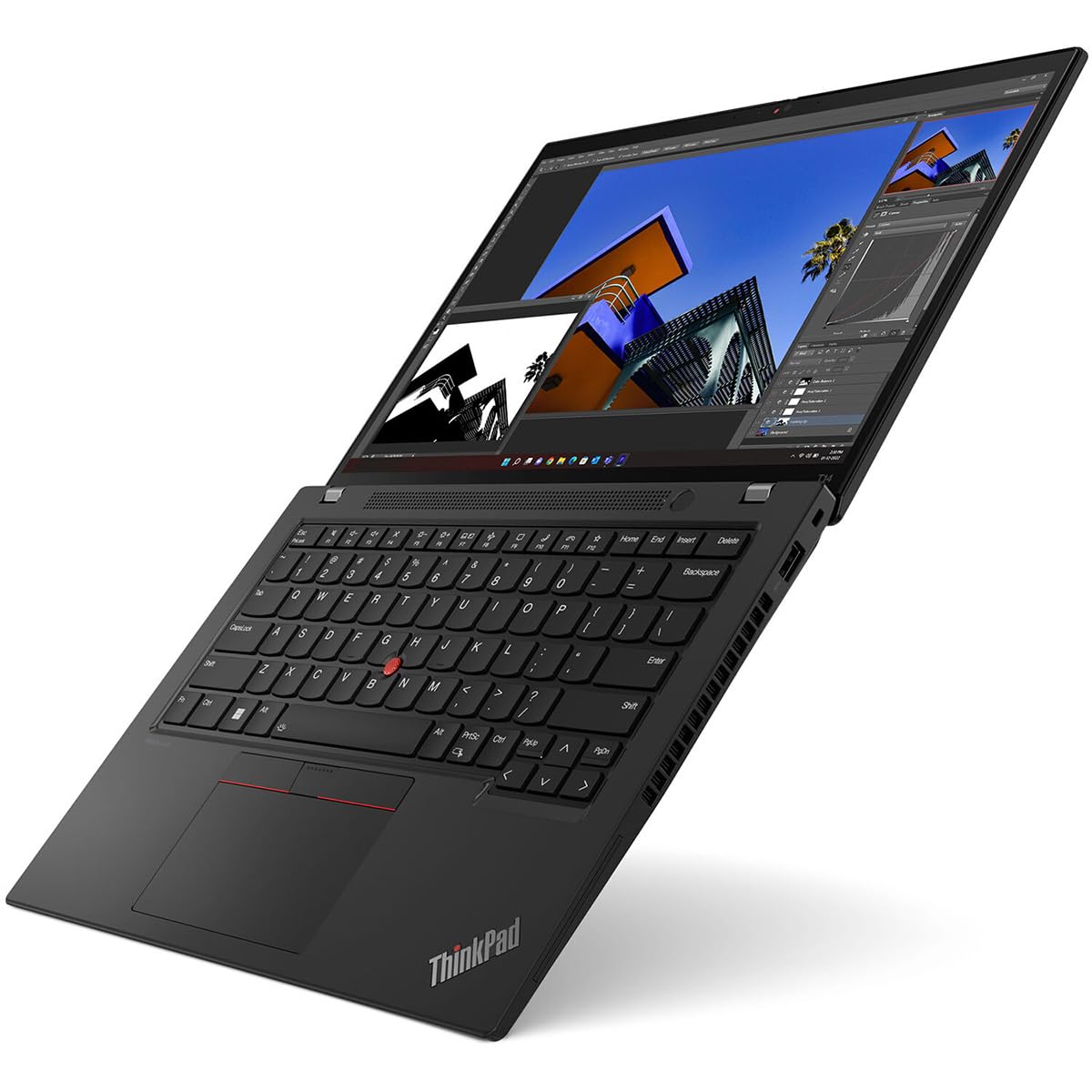 Lenovo ThinkPad T14 Gen 4 21HD0088US 14" Notebook - WUXGA - 1920 x 1200 - Intel Core i7 13th Gen i7-1365U Deca-core (10 Core) - 16 GB Total RAM - 16 GB On-Board Memory - 512 GB SSD - Thunder Black