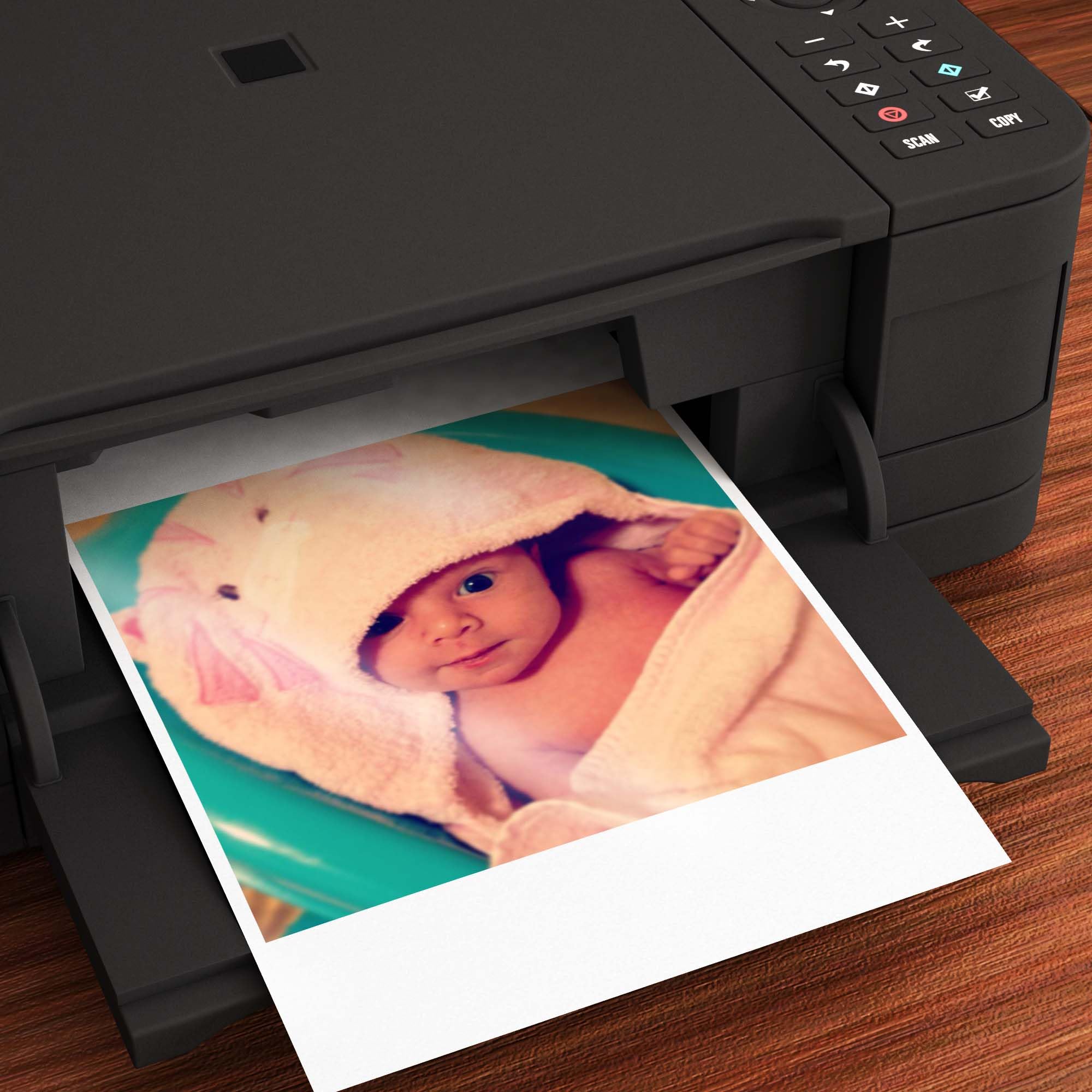 8 Mil Laser Gloss Cardstock - Single Sided Glossy Photo Paper for Laser Printers - 8 1/2" x 11" - 50 Sheets
