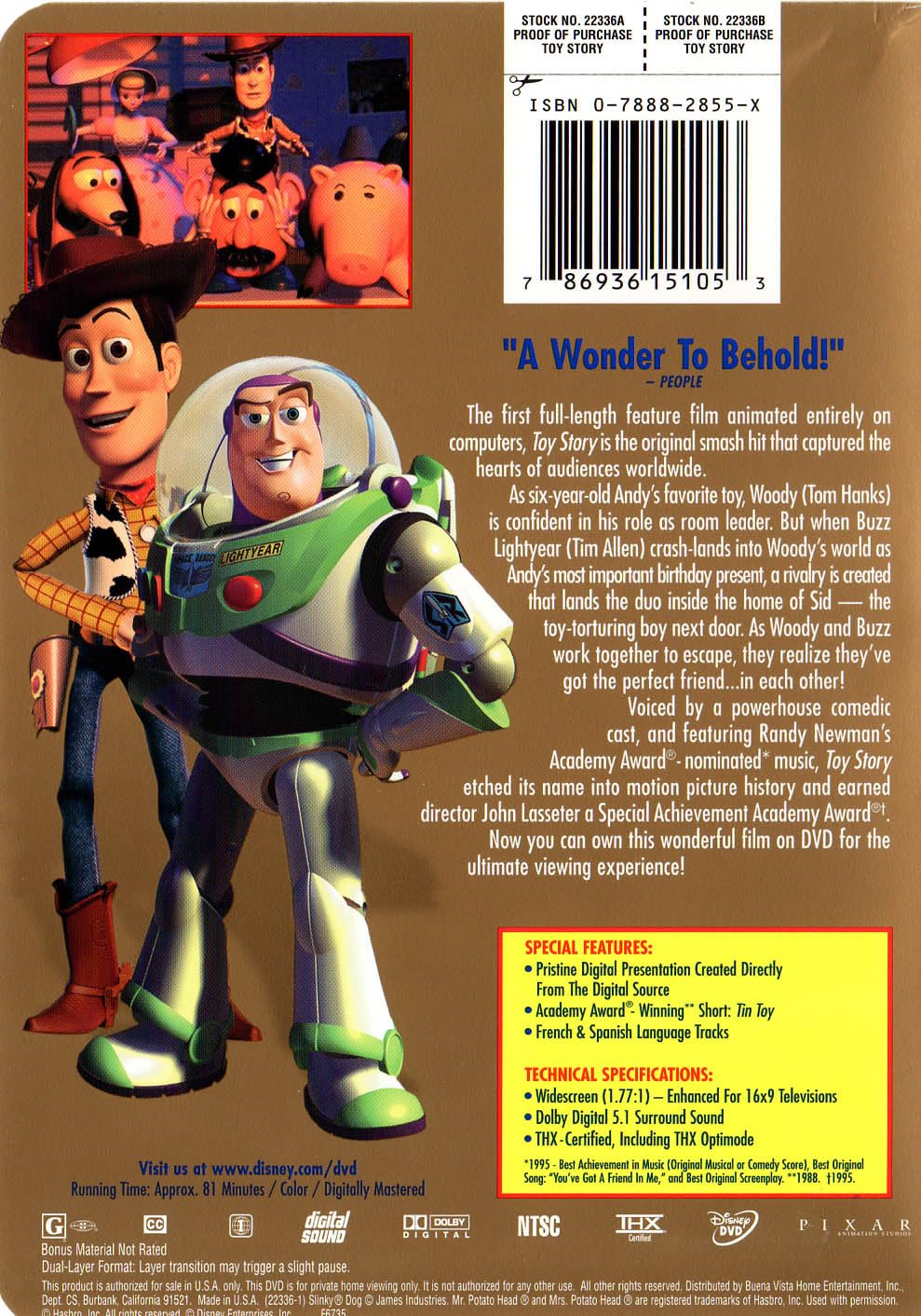 Toy Story [1995]