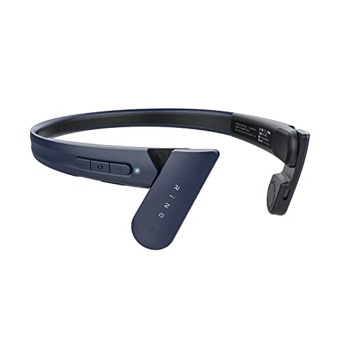 Mu6 Bone Conduction Headphones Replacement Open Ear Headphones Bluetooth with Microphone, Sweat Resistant Sports Headphones, 9+ Hours Playtime Headset for Music/Gaming/Running/Working